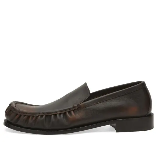 Dries Van Noten Leather Loafer - Tan