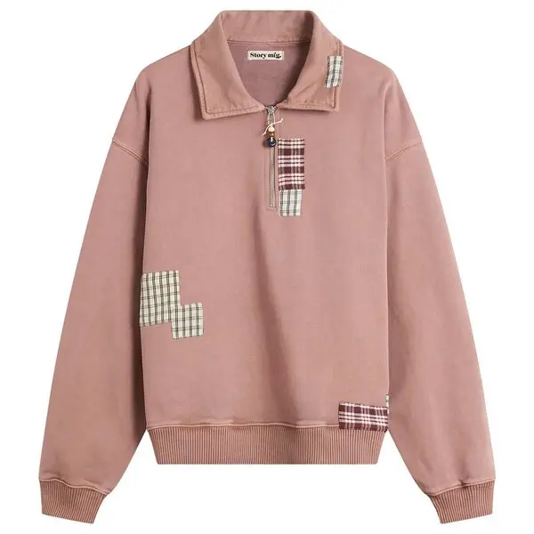 STORY MFG. Geo Patchwork Pullover
