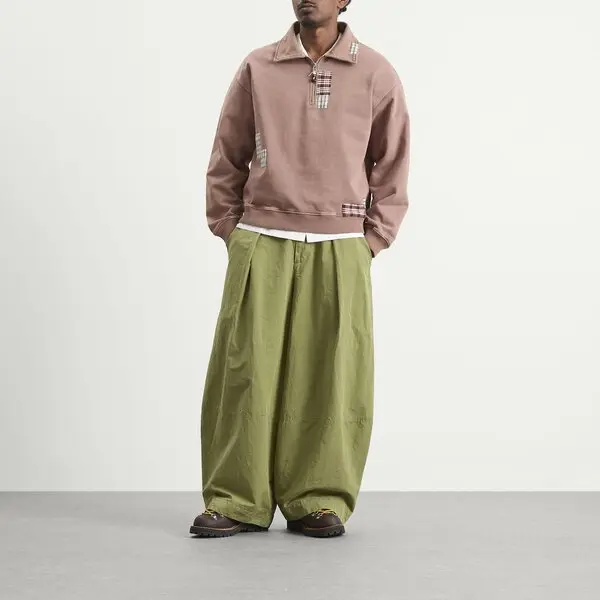 STORY MFG. Geo Patchwork Pullover