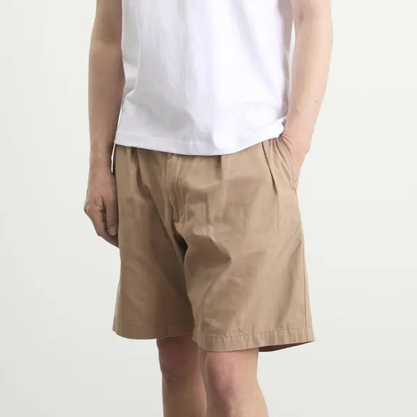 SERVICE WORKS Twill Part Timer Shorts - Mushroom
