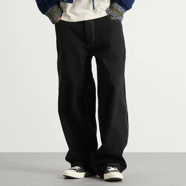 STORY MFG. Poetry Canvas Wide-leg Trousers