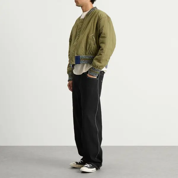 STORY MFG. Poetry Canvas Wide-leg Trousers