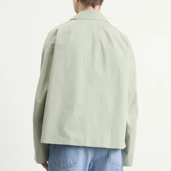 Dries Van Noten Washed Heavyweight Cotton Jacket