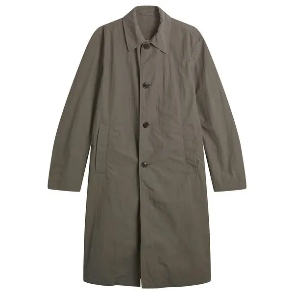 Dries Van Noten Washed Water Repellent Trench - Khaki