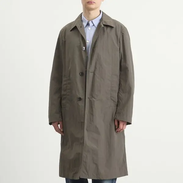 Dries Van Noten Washed Water Repellent Trench Coat