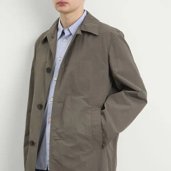 Dries Van Noten Washed Water Repellent Trench Coat