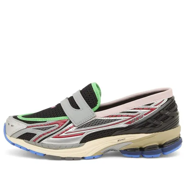 NEW BALANCE 1906 Loafer Sneaker - Silver Metallic/black/fire Cracker