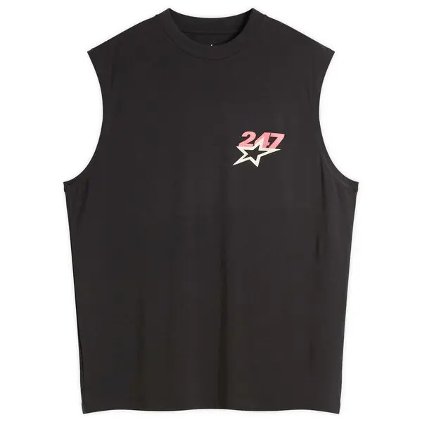 REPRESENT 247 Represent Team 247 Star Os Tank - Jet Black