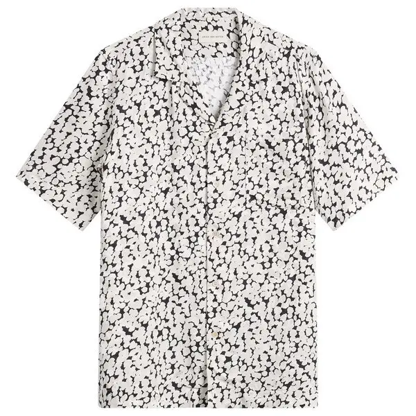 Dries Van Noten Mini Animal Print Shirt - Ecru