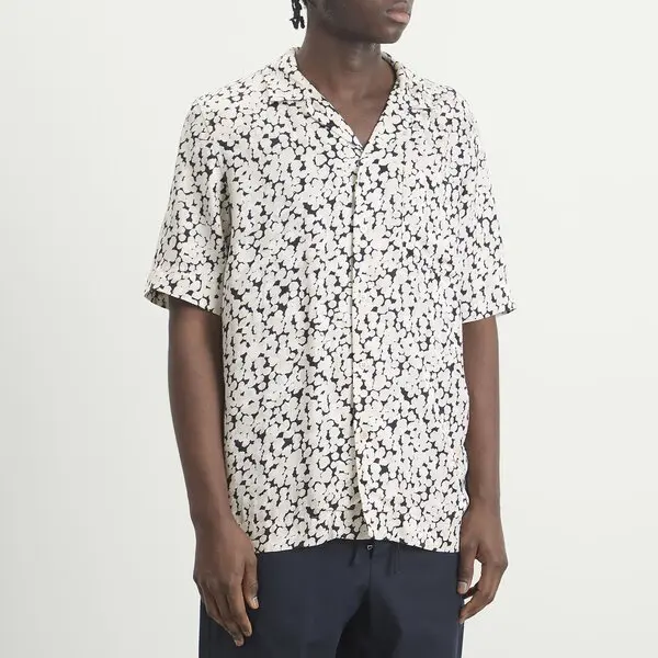 Dries Van Noten Mini Animal Print Shirt - Ecru