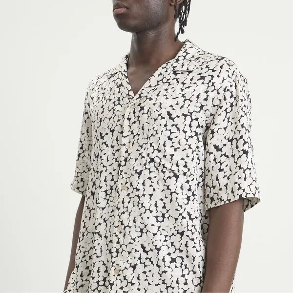 Dries Van Noten Mini Animal Print Shirt - Ecru