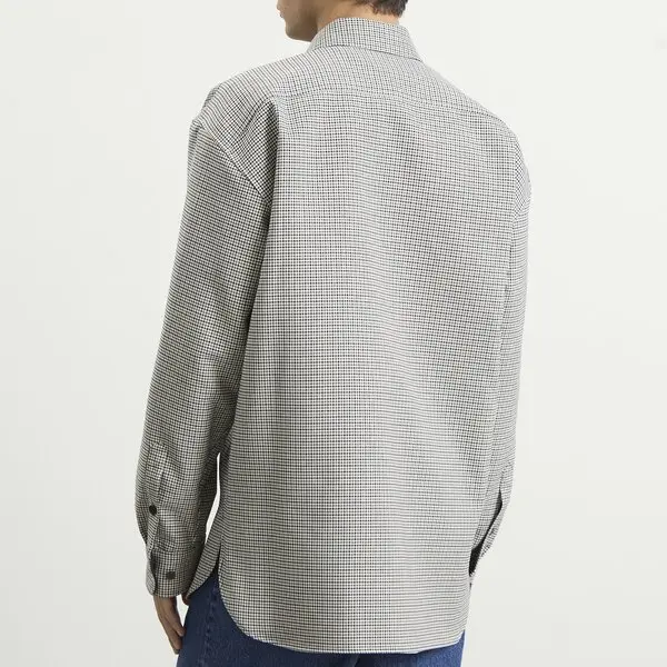Dries Van Noten Double Faced Gingham Shirt Jacket