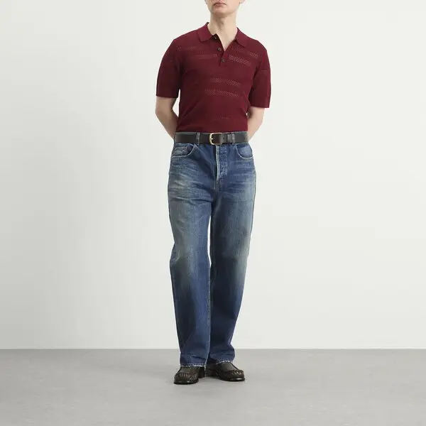 Dries Van Noten Knitted Polo