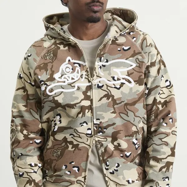 ICECREAM Choc Chip Running Dog Zip Through Hood