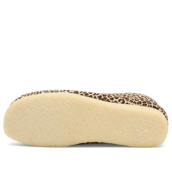 Clarks Wallabee Boot - Leopard Print