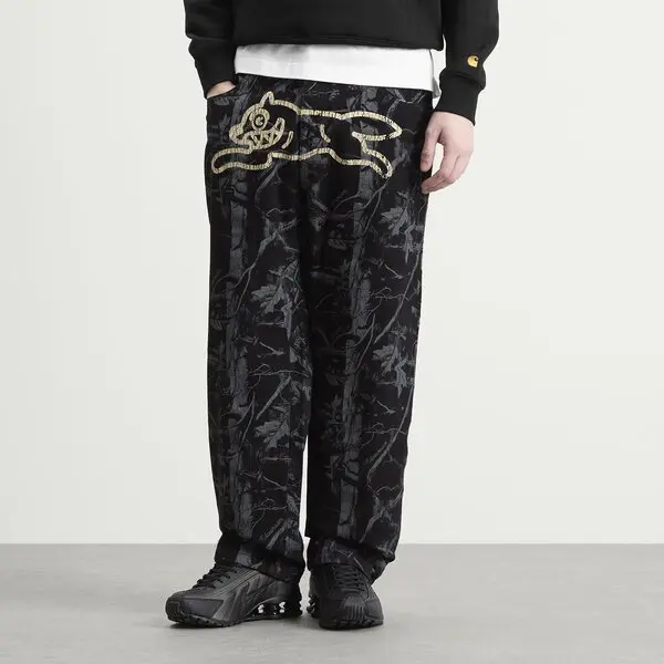 ICECREAM Tree Camo Double Scoop Denim Pants