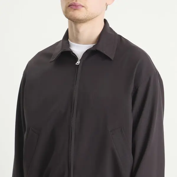 KAPTAIN SUNSHINE Wool Poplin Zip Blouson
