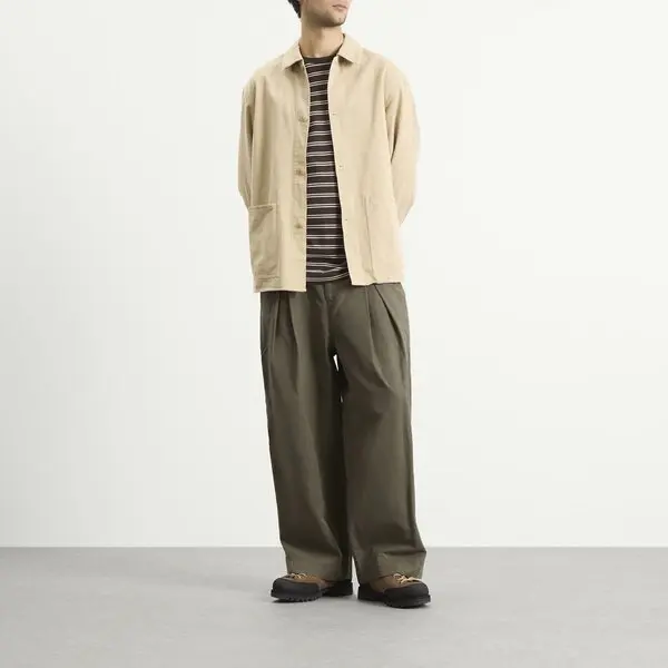 KAPTAIN SUNSHINE Cotton Drill Coverall Jacket