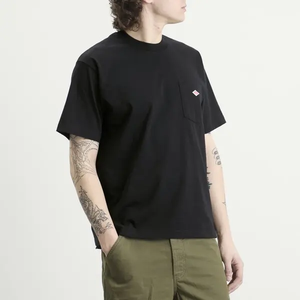 DANTON Pocket T-shirt - Black