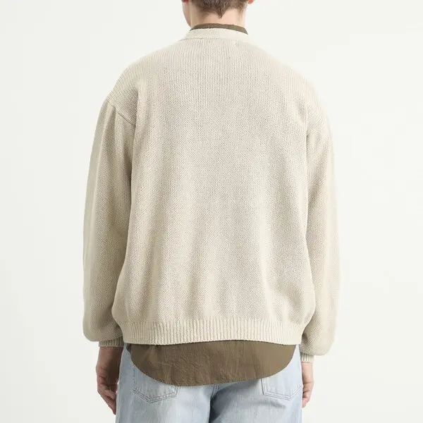 KAPTAIN SUNSHINE Cotton Washi Hand Frame Cardigan