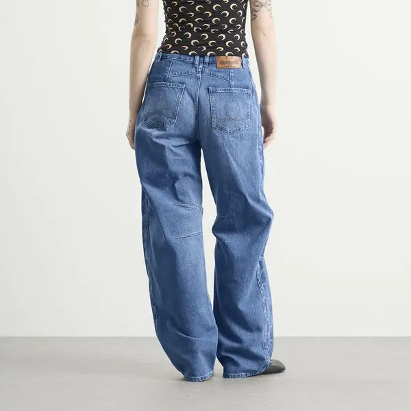 MARINE SERRE Baggy Denim Jeans