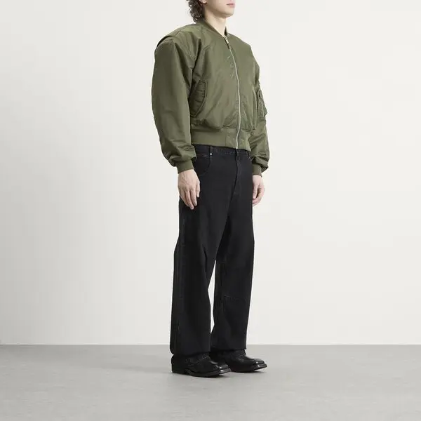 ENTIRE STUDIOS Cropped Broad Bomber
