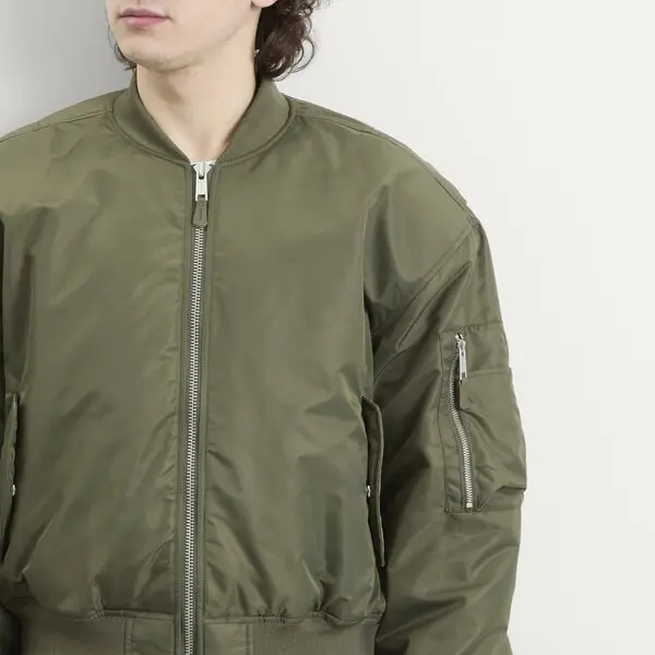 ENTIRE STUDIOS Cropped Broad Bomber