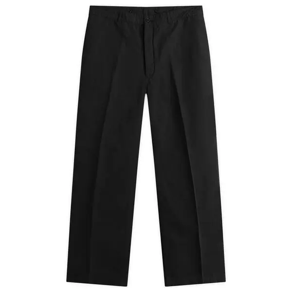 KAPTAIN SUNSHINE Gaba. Buckleback Work Trousers - Black