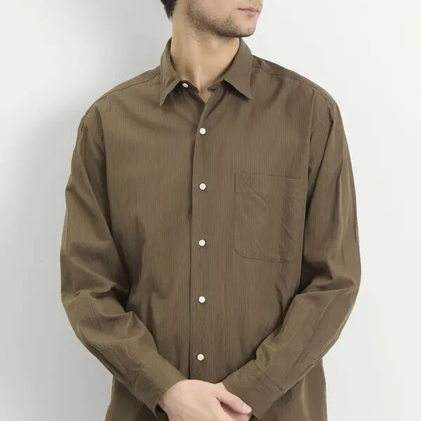 KAPTAIN SUNSHINE Regular Collar Shirt Stripe