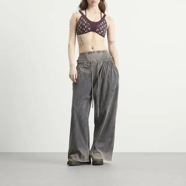 MARINE SERRE Athleisure Yoga Bra Top
