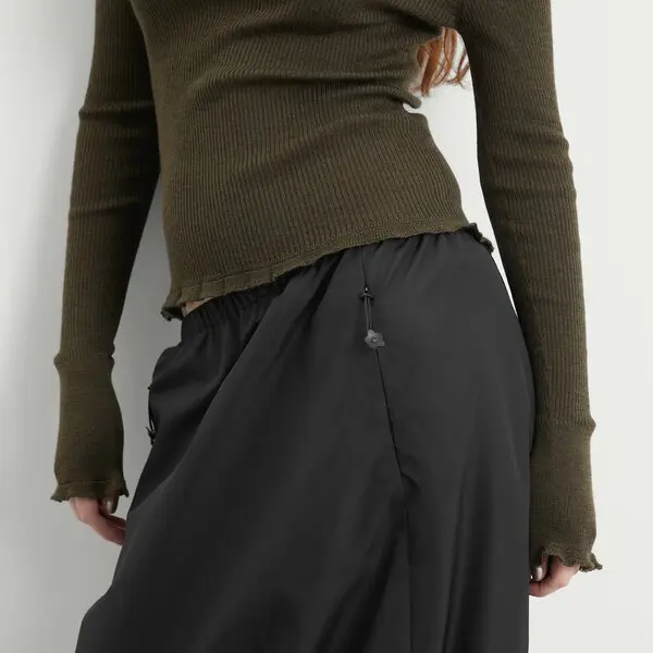 Cecilie Bahnsen Drawstring Skirt With Floral Details