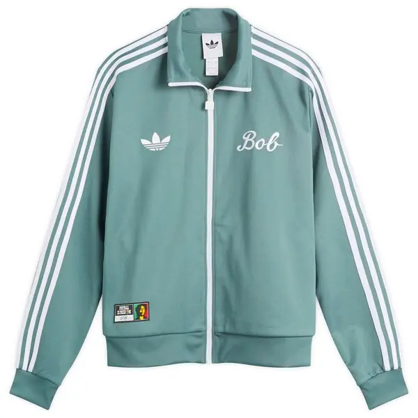 Adidas Bob Marley Track Top - Tech Emerald