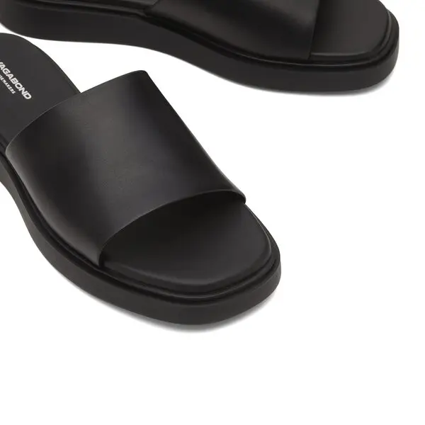VAGABOND SHOEMAKERS Connie Slide Sandals - Black