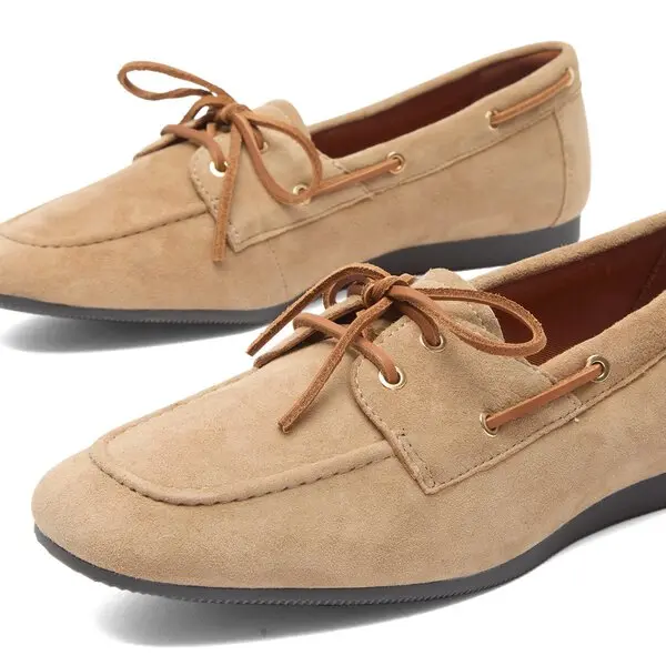 VAGABOND SHOEMAKERS Hillary Suede Flat Shoes