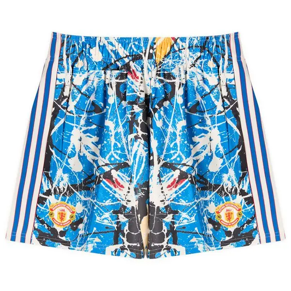 Adidas X Stone Roses Manchester United Aop Short - Multicolor