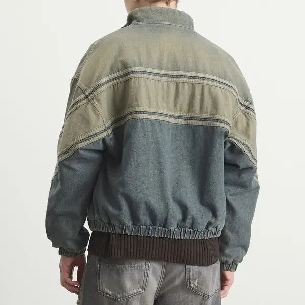 Amiri Sport Denim Track Jacket