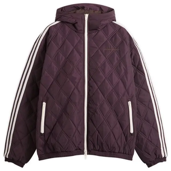 Adidas X Wales Bonner Quilted Jacket - Shadow Maroon