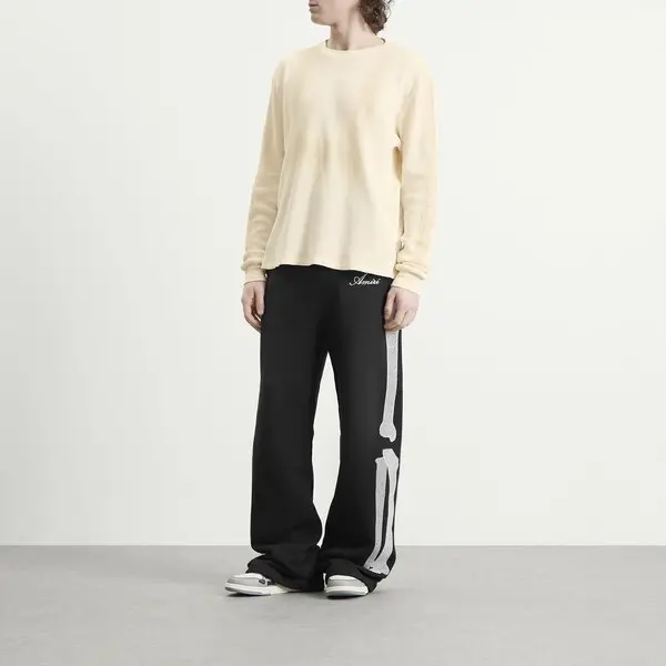 Amiri Bones Long Sleeve T-shirt - Ivory