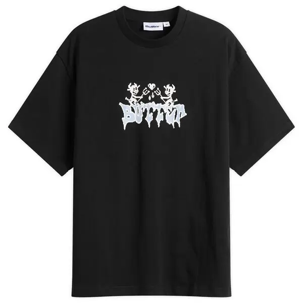 BUTTER GOODS Diablo T-shirt - Black