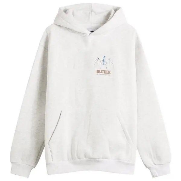 BUTTER GOODS Nocturnal Hoodie - Ash