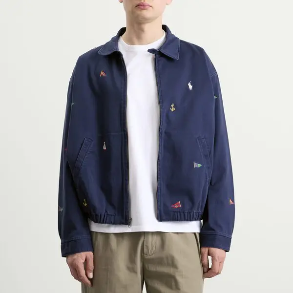 Polo Ralph Lauren Flag Windbreaker Jacket