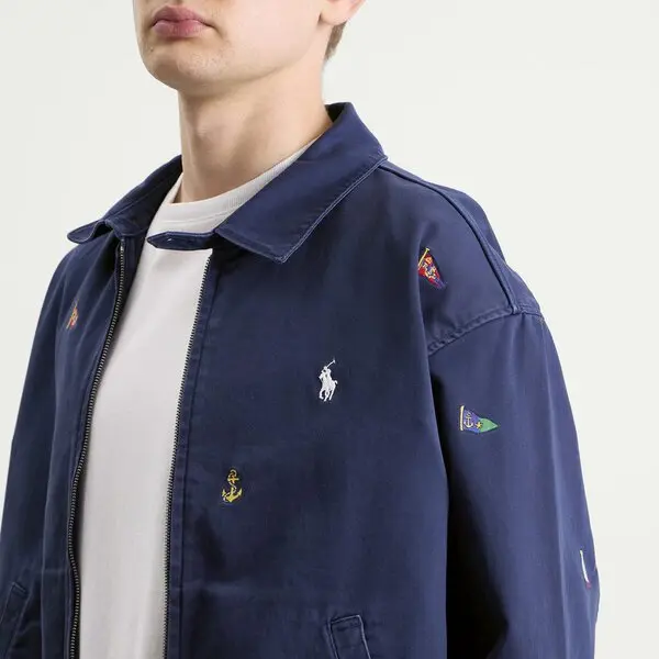 Polo Ralph Lauren Flag Windbreaker Jacket