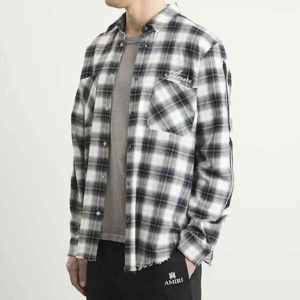 Amiri Bones Flannel Overshirt