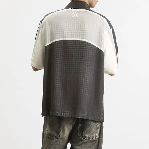 Amiri Ma Quad Panel Camp Shirt - Black