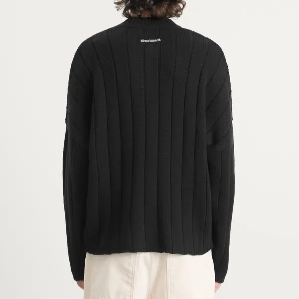 ABOUT:BLANK Rib Knit Crew