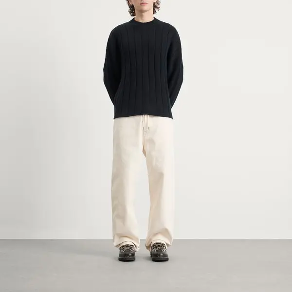ABOUT:BLANK Rib Knit Crew