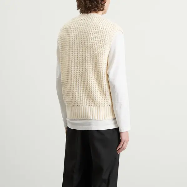 ABOUT:BLANK Moss Stitch Knitted Vest
