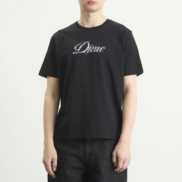 DIME Cursive Smashed T-shirt