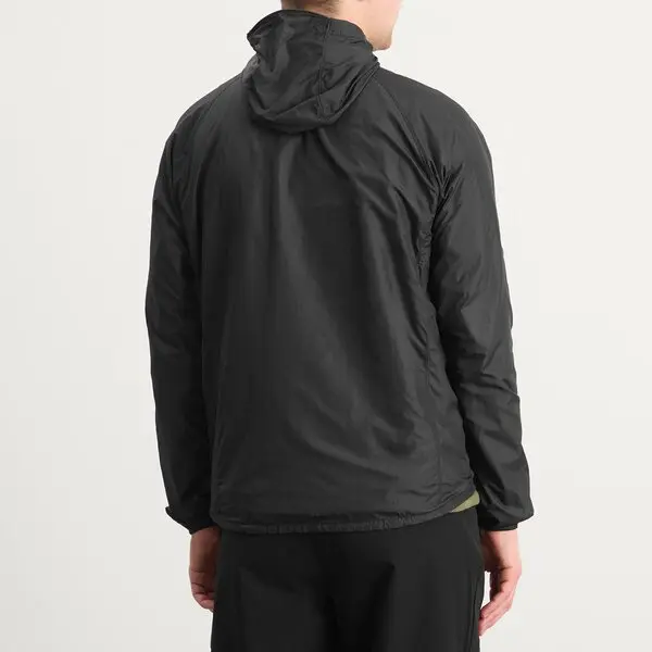 MONTBELL Wind Blast Hooded Jacket - Black