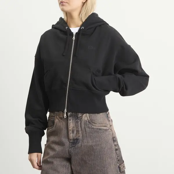 DIME Cropped Zip Hoodie